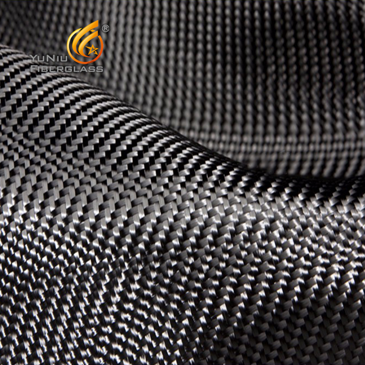 Anti-static Heat Insulation Unidirectional 3k 6k 12k carbon fiber cloth ...