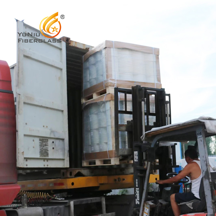 Quick Wetting 600-4800tex Glass Fiber Gypsum Roving for make gypsum ...