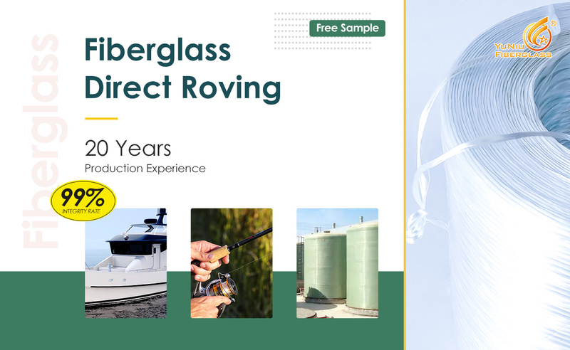 The most famous 2400Tex fiberglass direct roving for auto parts for ...