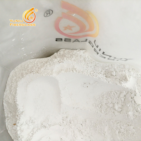 Good Fiber Dispersion 13um E-glass Fiberglass Powder Increase Roof ...