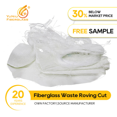 Mass production 300-4800tex fiber glass waste roving for gypsum boards ...