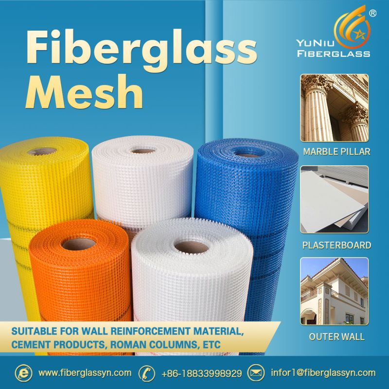 High performance Free Sample 90gr 5*5 Reinforcement Coated Fiberglass ...